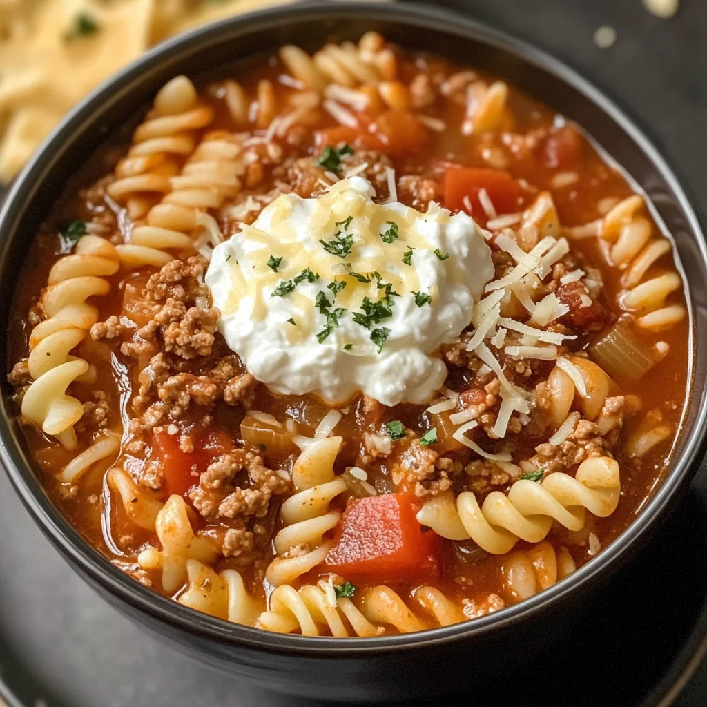 Gluten Free Crock Pot Lasagna Soup