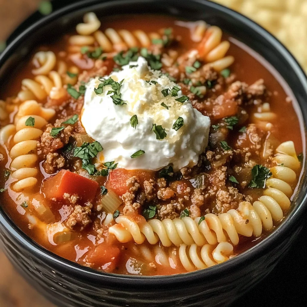 Gluten Free Crock Pot Lasagna Soup