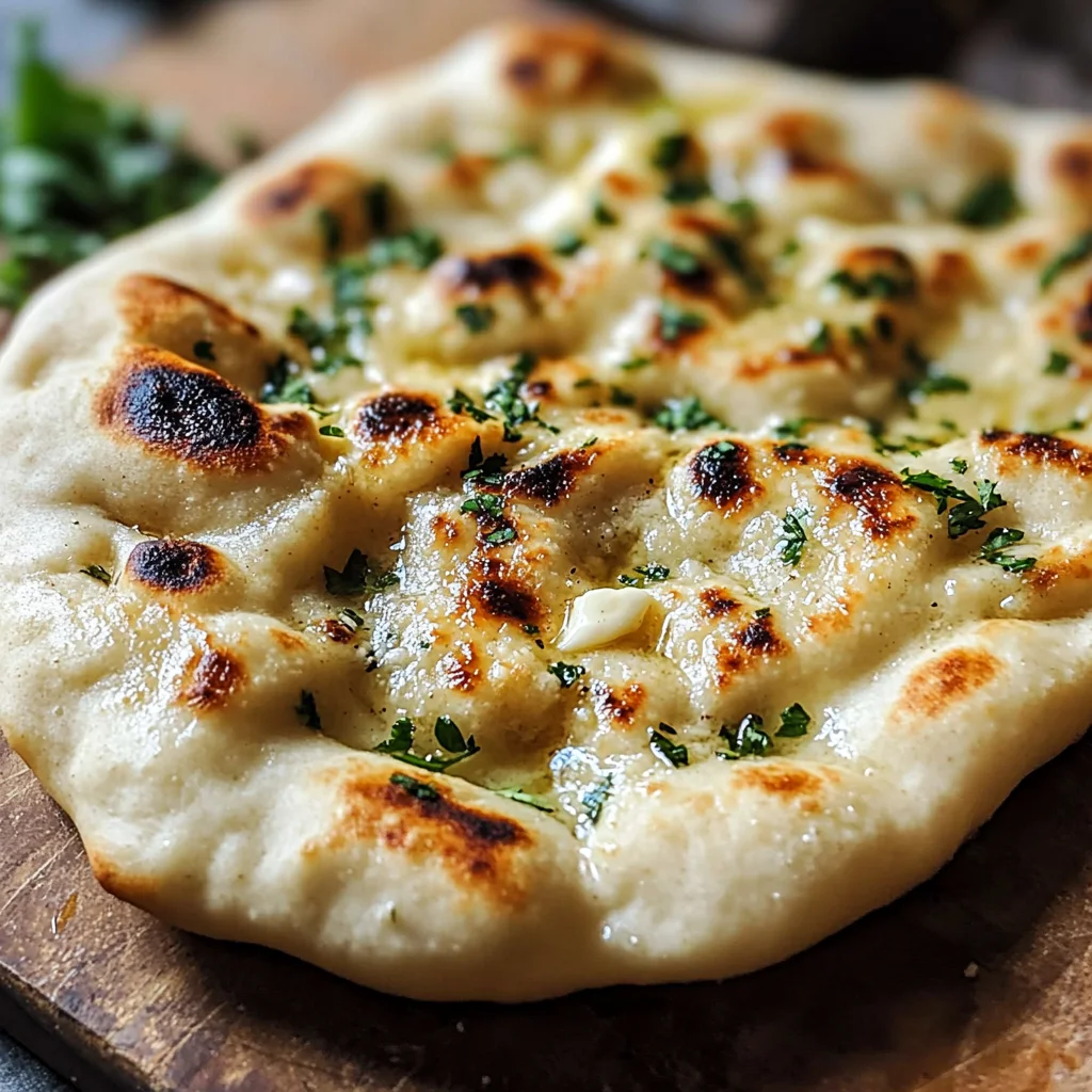 The Best Easy Garlic Naan Bread