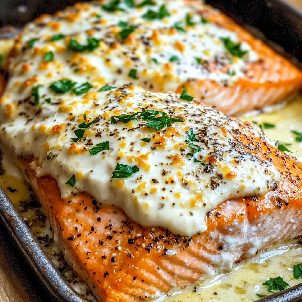 Baked Boursin Salmon – Creamy, Flavorful & Perfectly Baked