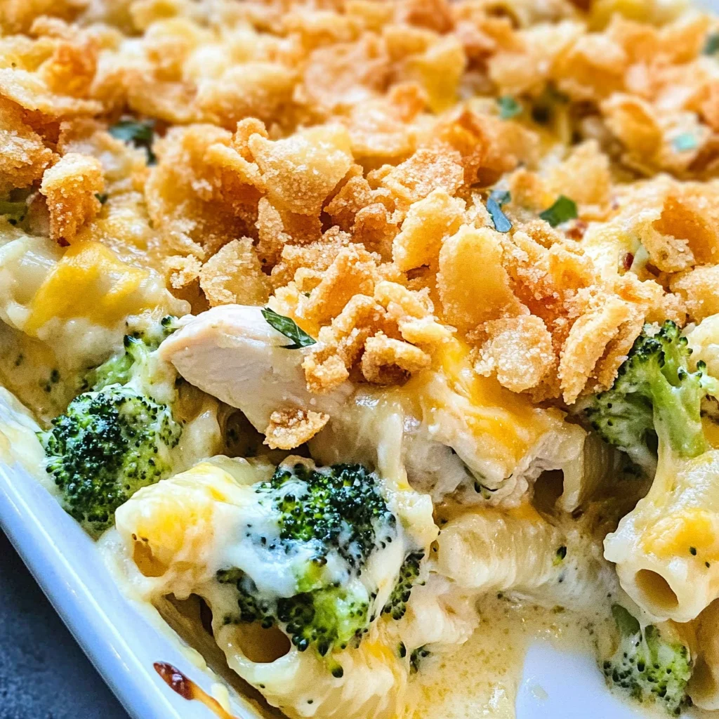 Chicken Broccoli Pasta Casserole
