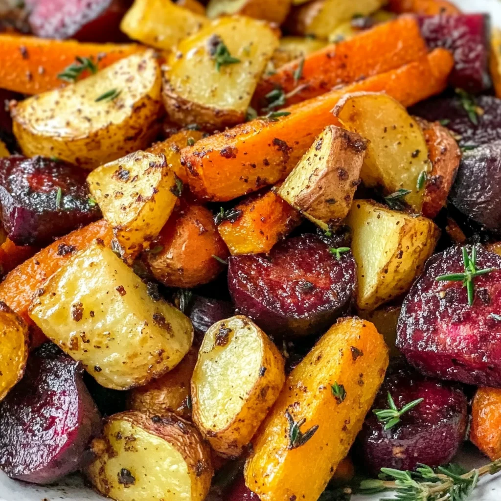 Roasted Root Vegetables Recipe: Easy and Flavorful Side Dish